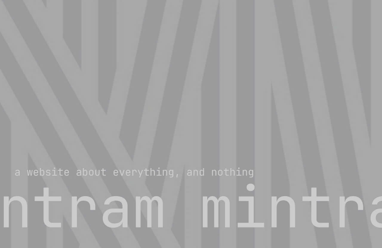 mintram | inthemiddle